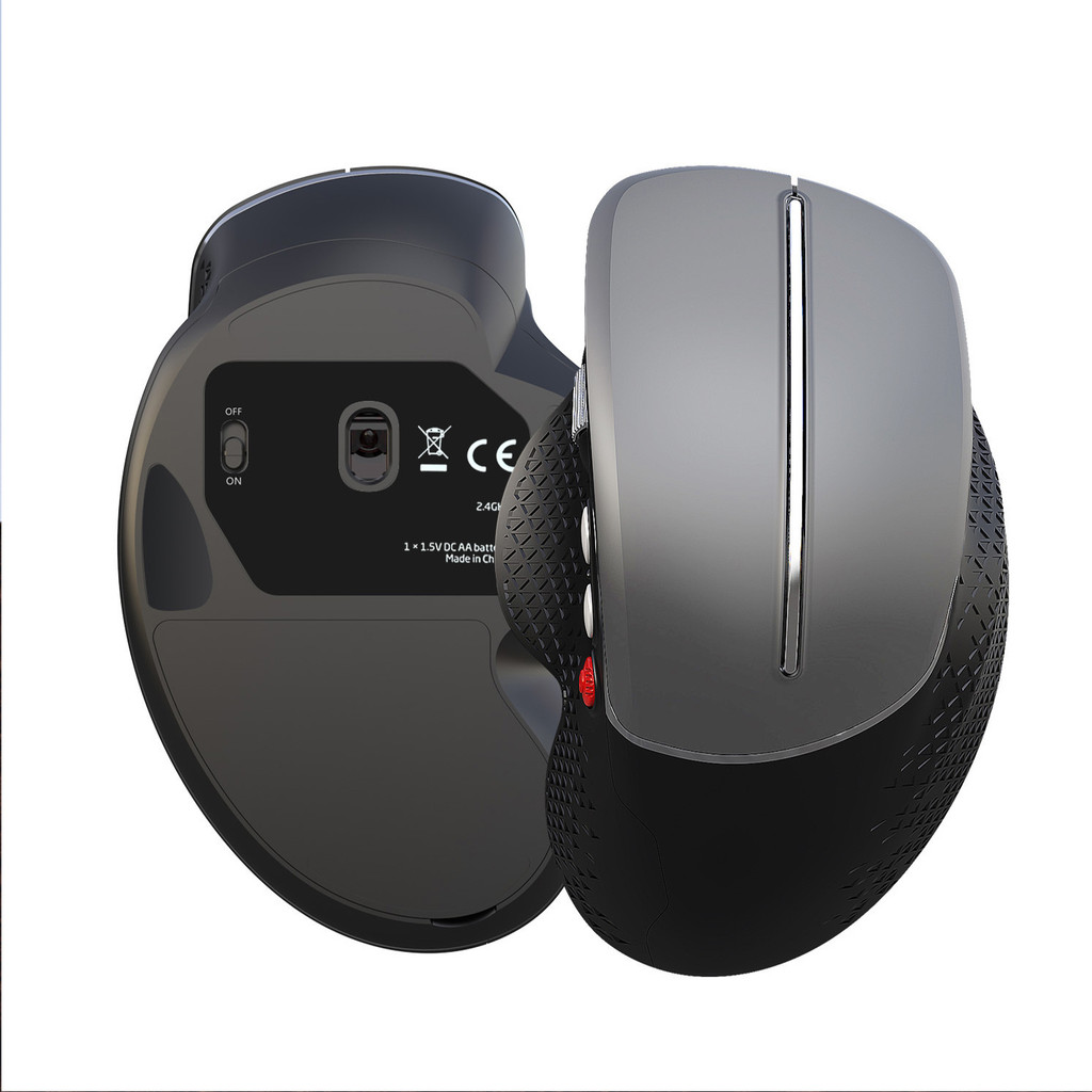 Jomaa 2.4G Wireless Mouse Ergonomic Vertical Mouse High Precision ...