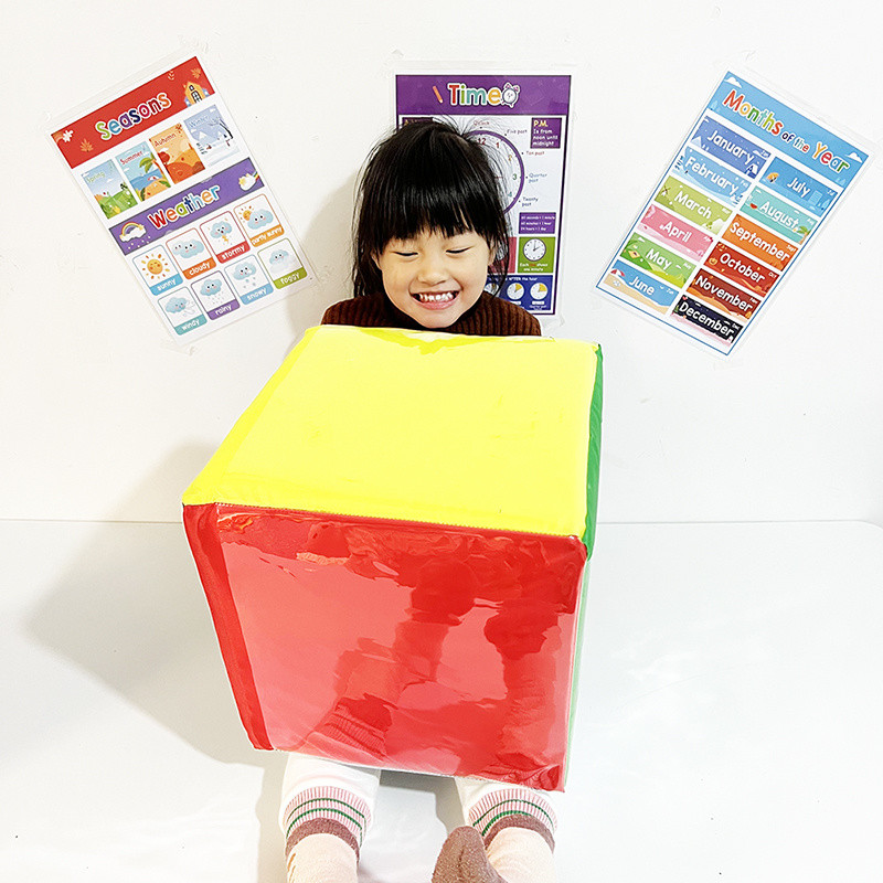 Dice Card English Teaching Aids Children's Card Literacy Early ...