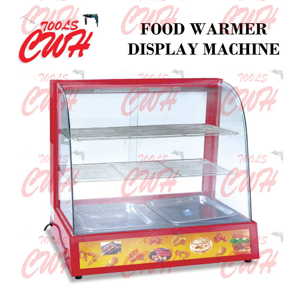 COMMERCIAL FOOD DISPLAY FOOD WARMER COUNTER TOP WARMER DISPLAY HOT ...