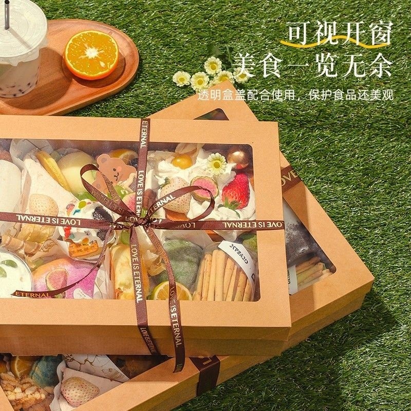 Picnic Box Disposable Camping Spring Outing Box Bento Box Influencer ...