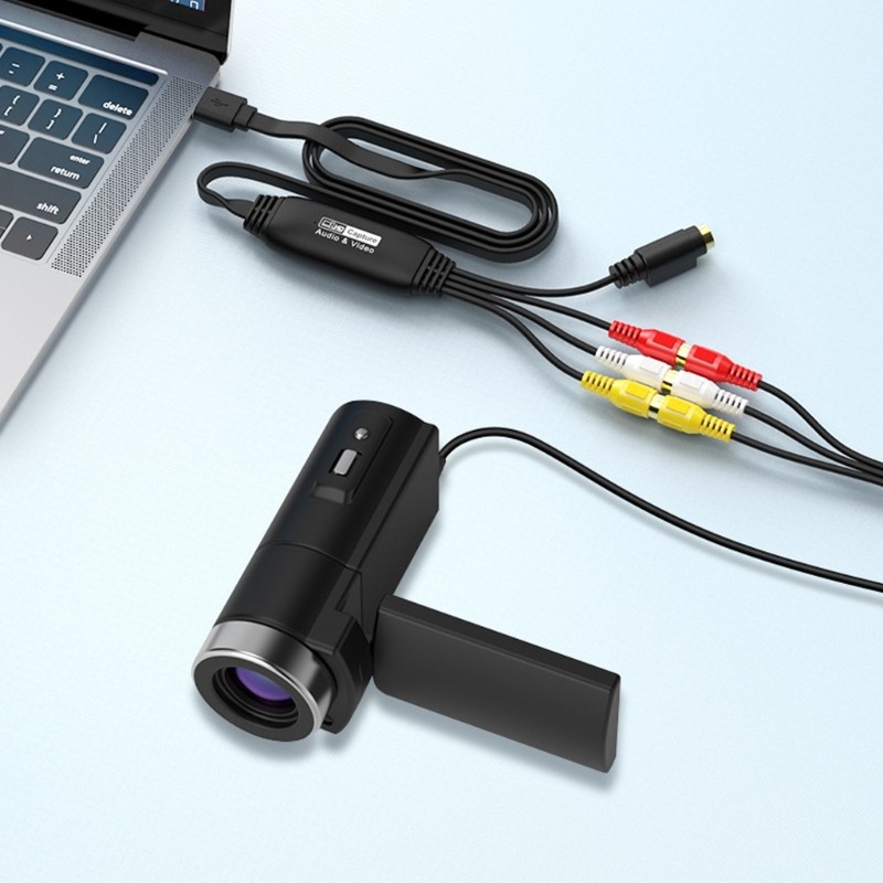 R* USB Video Converter Adapter Cable Wire Acquisition Card Converter ...