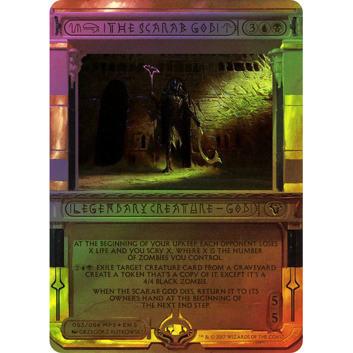 MTG PlayTest cards - The Scarab God (Multi) | Shopee Malaysia