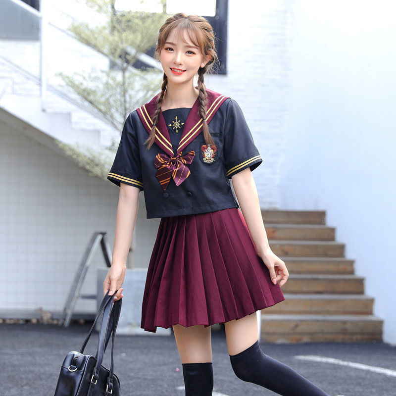 Harry Potter JK Uniform Gran Fendo Hogwarts Preppy Uniform Hermione Co ...