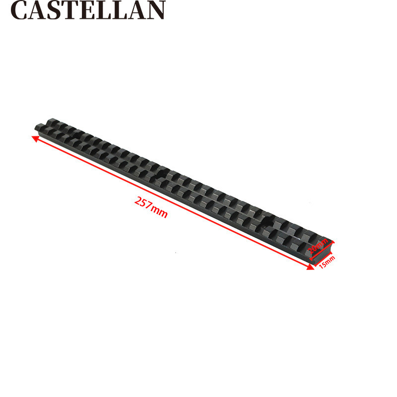 10 Inch Long Metal Bar 257mm Guide Rail Aluminum Alloy Leather Rail ...