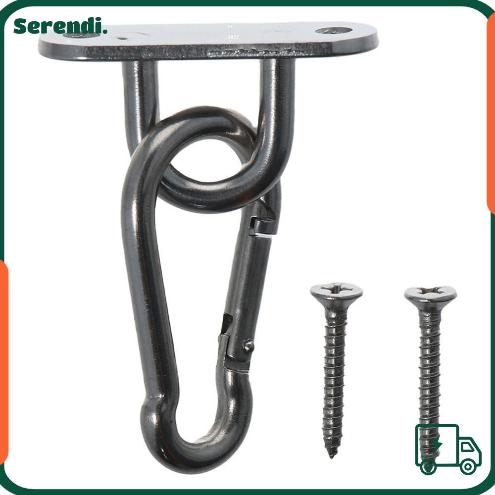 SERENDI 1/5Set Pad Eye Plate Heavy Duty Pad Mount Ceiling Hanger Snap ...