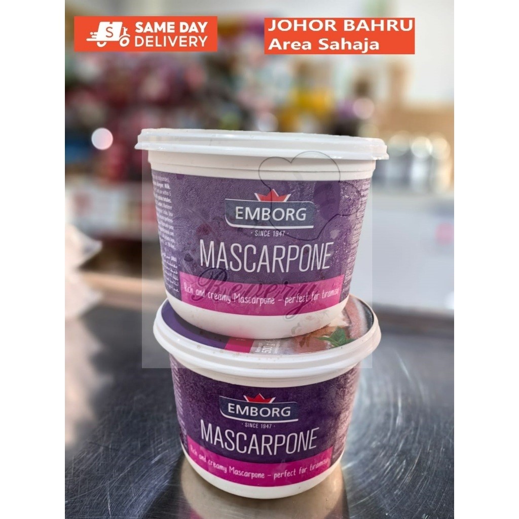Emborg Whipping Cream 200ml&1L/Mascarpone 250g/500g/Yughurt 1L | Shopee ...