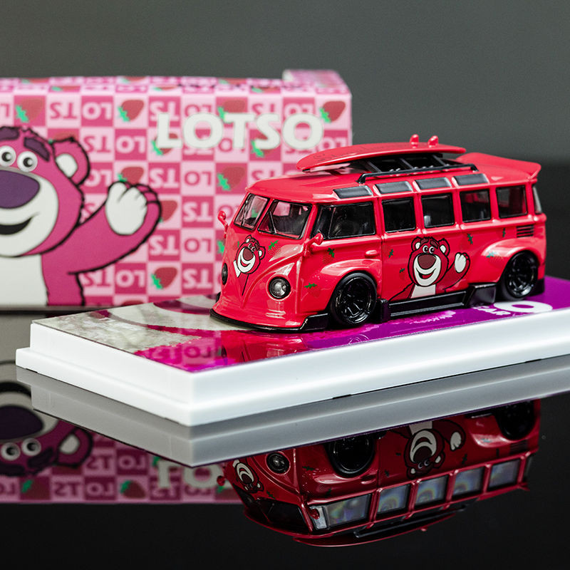 Multi-brand Collection 1: 64 Volkswagen T1 Bus Model Wide Body Modified ...