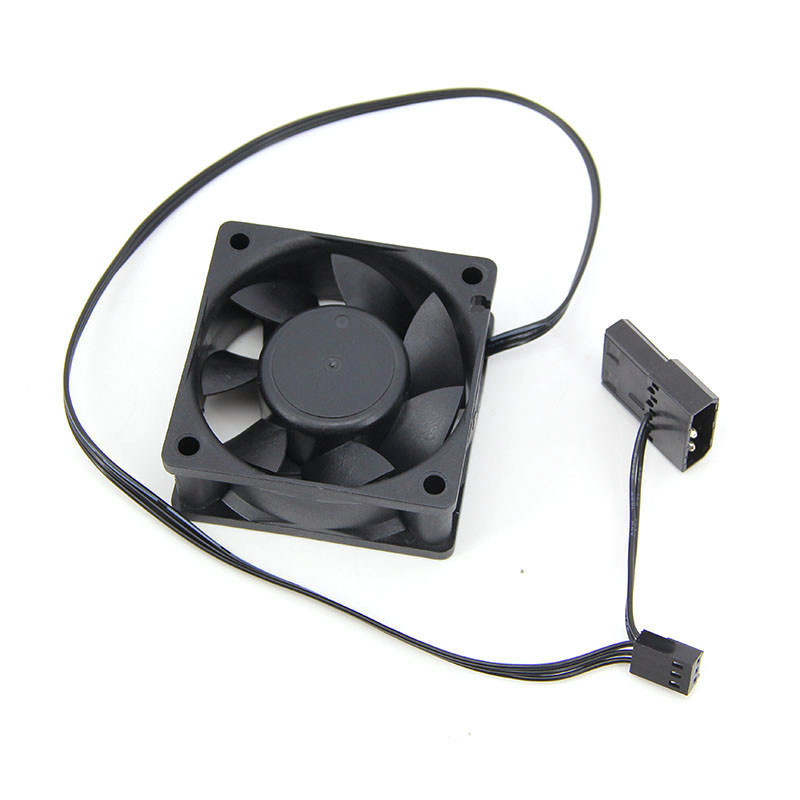 6cm 60*60*25 6025 DC 12v small 3pin big 4pin Brushless PC Cooling Fan ...