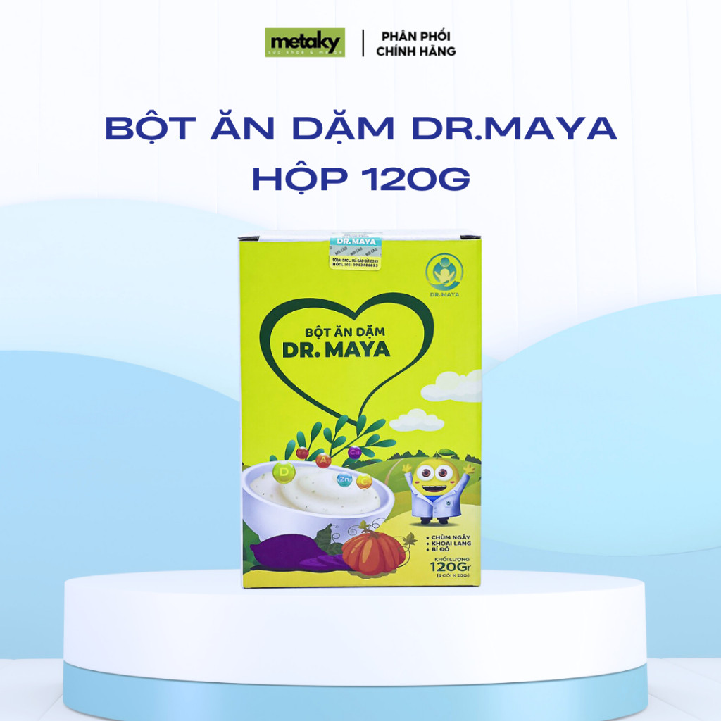 Dr.maya baby food powder moringa, sweet potato, pumpkin 120g box (from ...