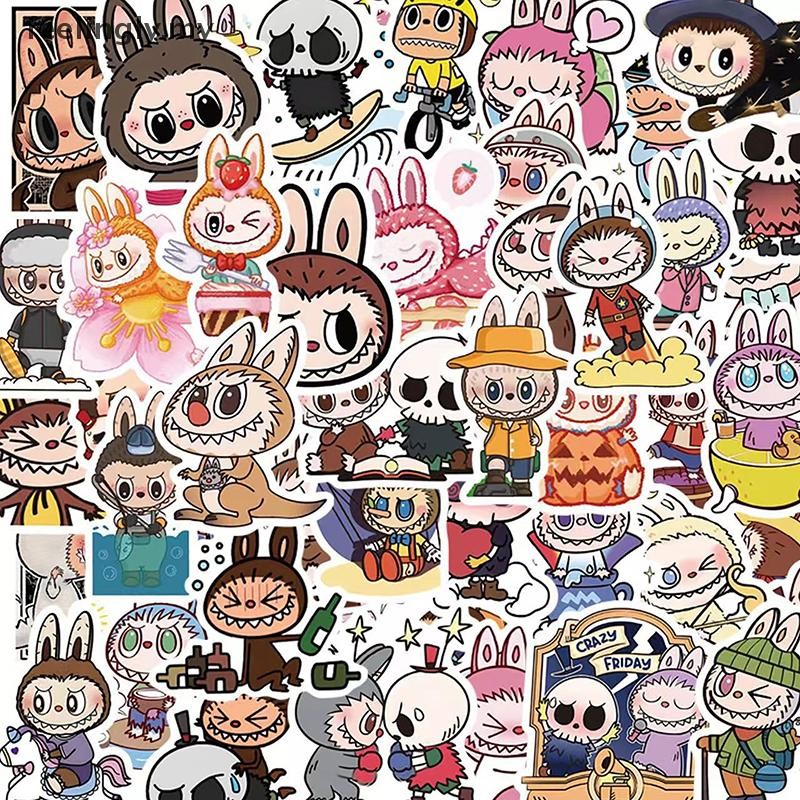 [Hotoy] 52PCS Cute Water Bottle Laptop Skateboard Scrapbook Anime ...
