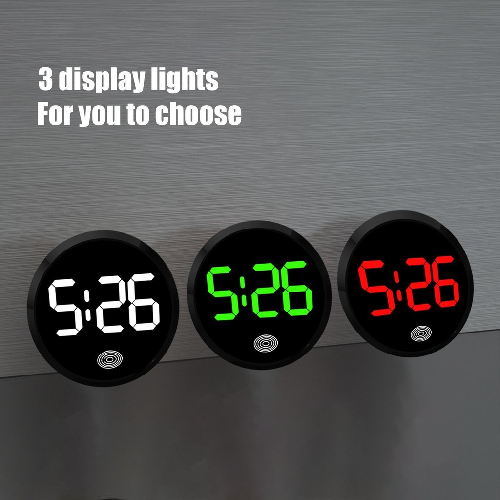 Car Electronic Clock Car Dashboard Vent Clocks Watch Touch-Activated ...