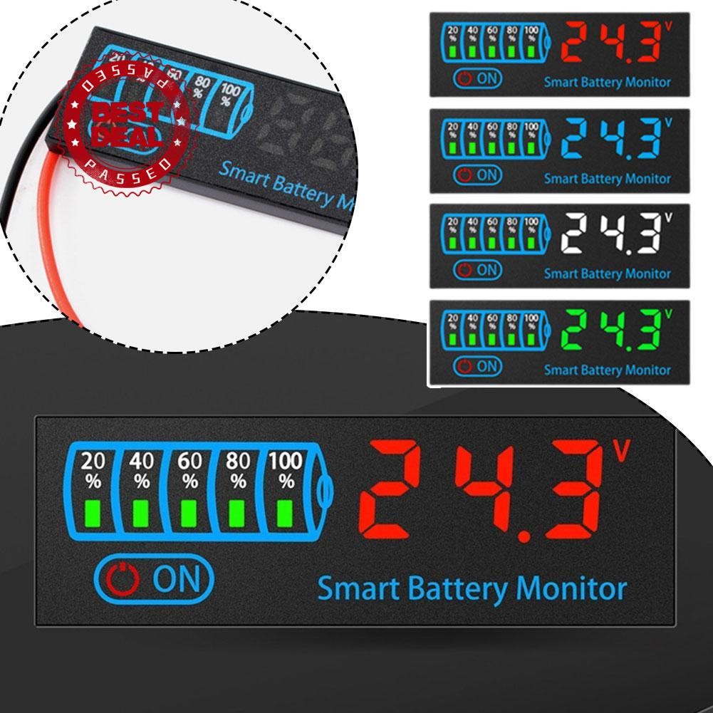 Battery Indicator 3s-14s Dc7-55v Battery Level Indicator Lipo Tester ...
