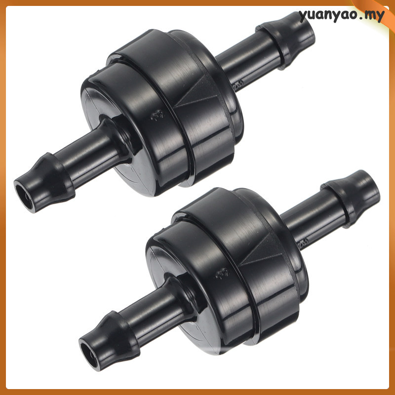 Non-return Valve Plastic One-way Inline Fluids Fuel Water Check yuanyao ...