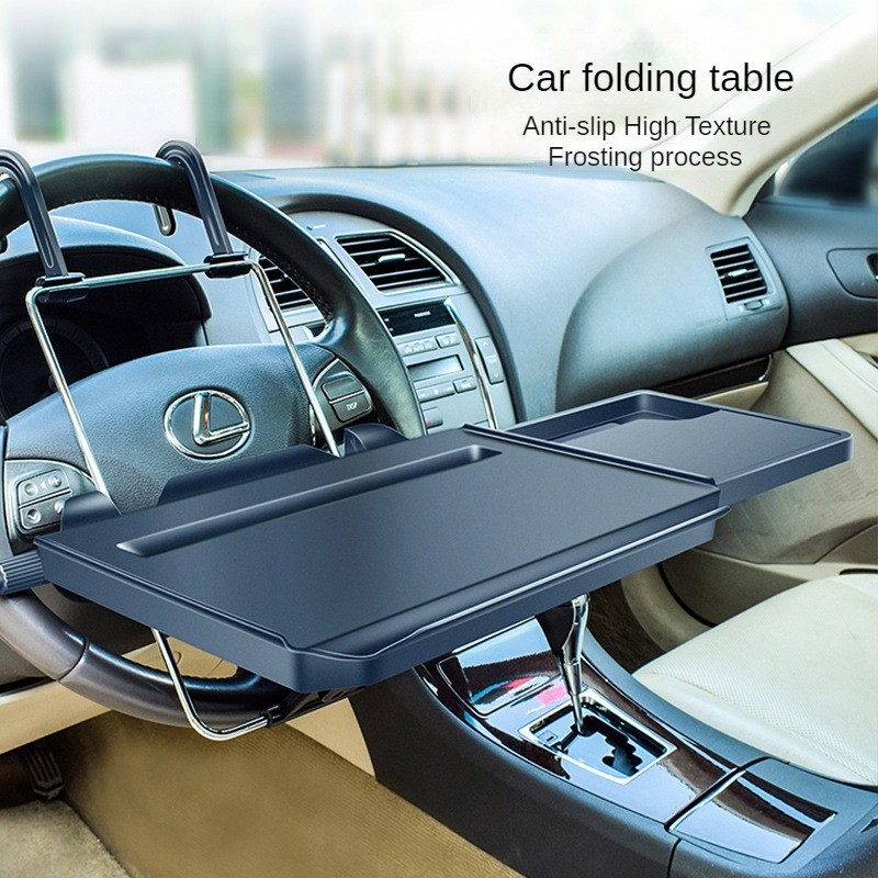 Car mounted small table panel, rear car dining table, folding computer ...