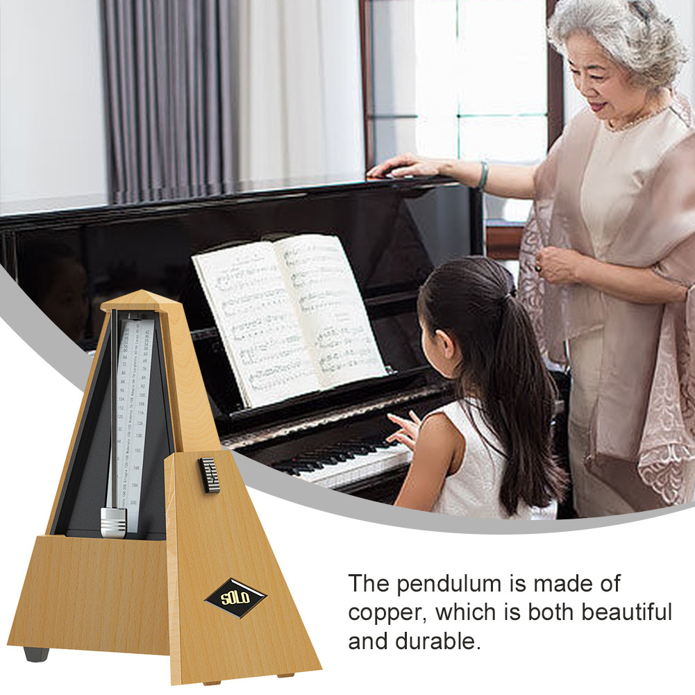 [Fricese.my] Classic Mechanical Metronome Tempo Range 40-208bpm for ...