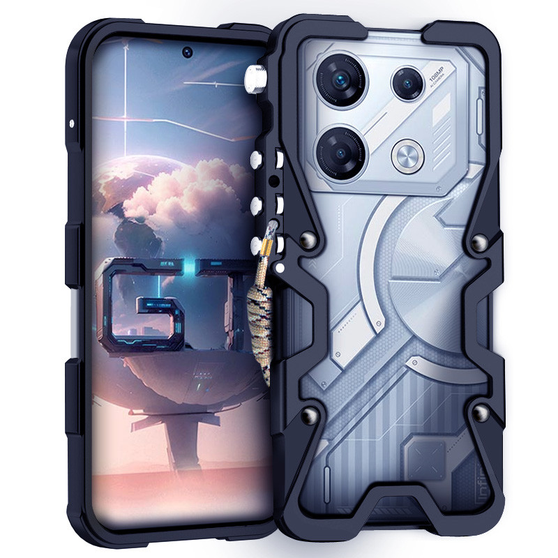 For GT 10 20 Pro Case Luxury Armor Metal Aluminum Phone Cases Bumper ...