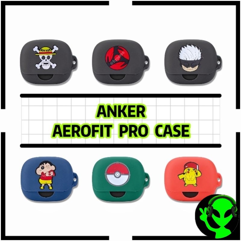 Anker AeroFit Pro Case Wireless Earbud Protective Shell Soft Silicone ...