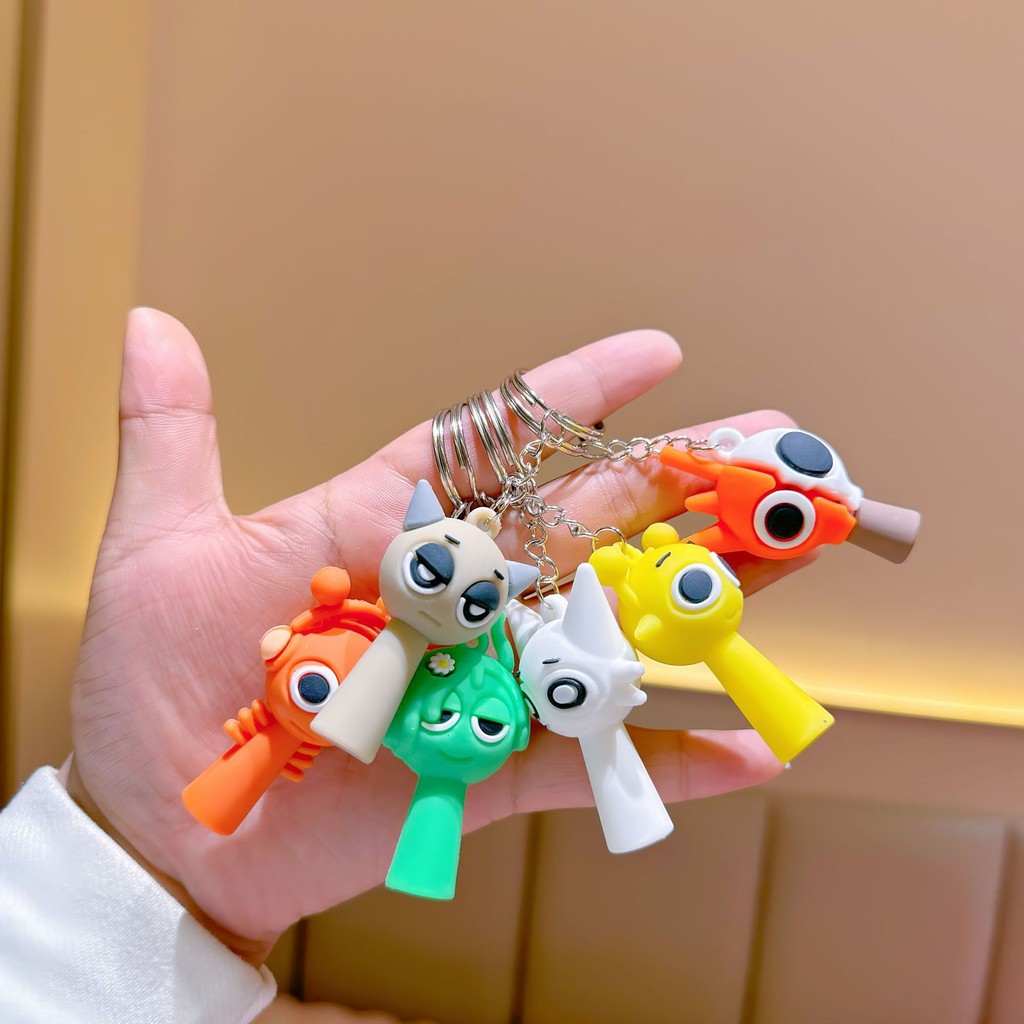 2025 New Sprunki Keychain Toys Sprunki Incredibox Pendant | Shopee Malaysia