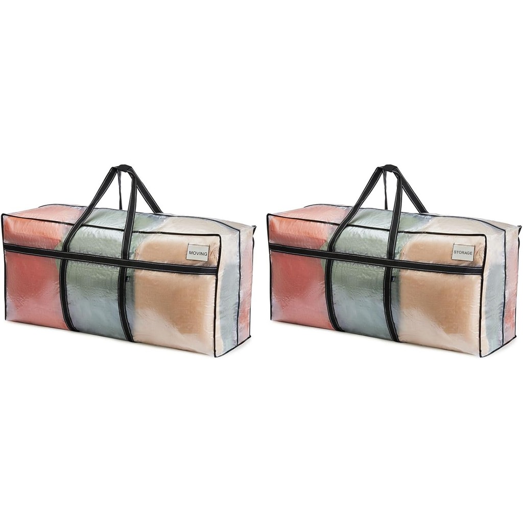 VENO 2-Piece Pack Oversized Moving Bag, Heavy-Duty Storage, Carrying ...