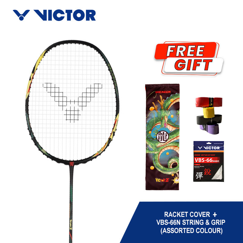 VICTOR X DRAGON BALL Z Collection THRUSTER K SHENRON Badminton Racket ...