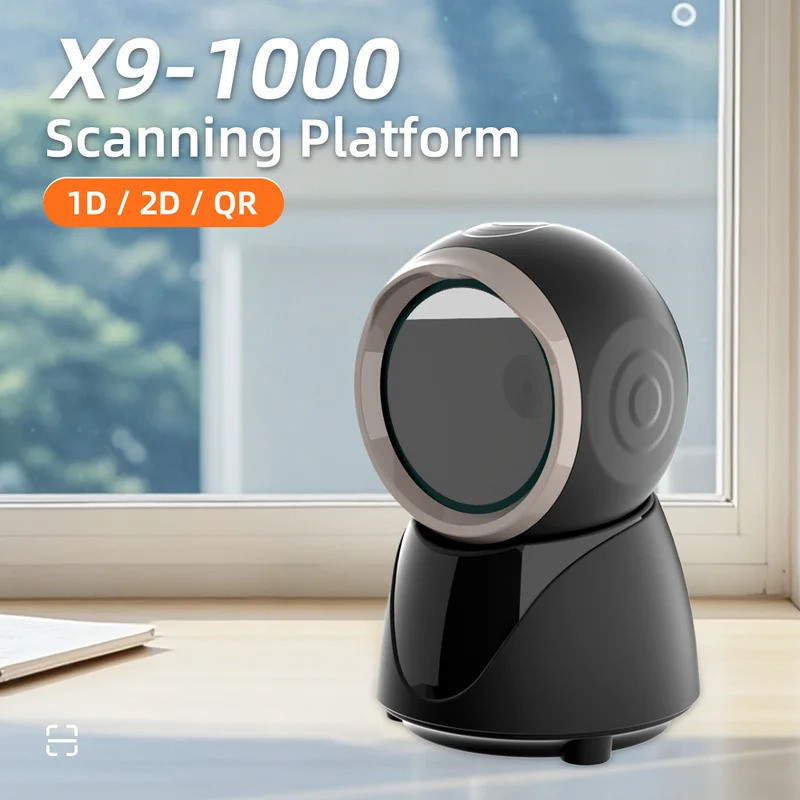 X9 High-speed 2D Scanning Platform Barcode Scanner 1D Desktop ...