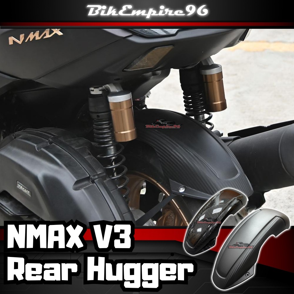 Nmax V3 155 2025 Rear Hugger Extended Wheel Extender Rear Wheel Hugger ...