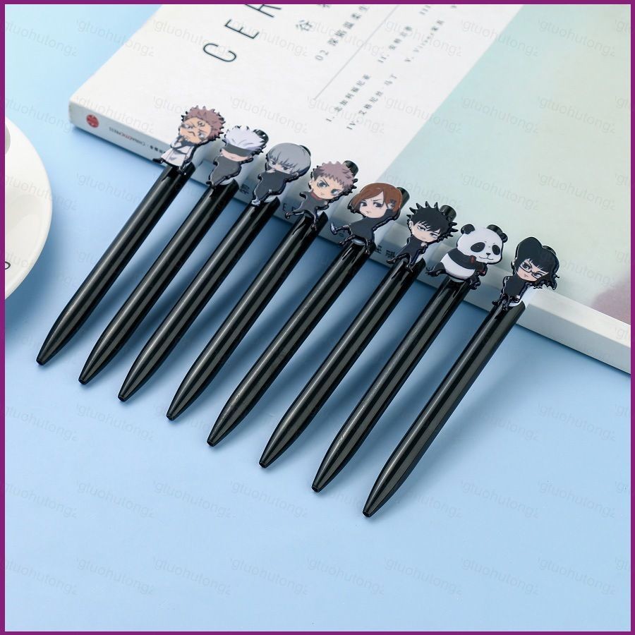 HT2 Jujutsu Kaisen Pen Ballpoint Anime Pens Gojo Satoru Itadori Yuji ...
