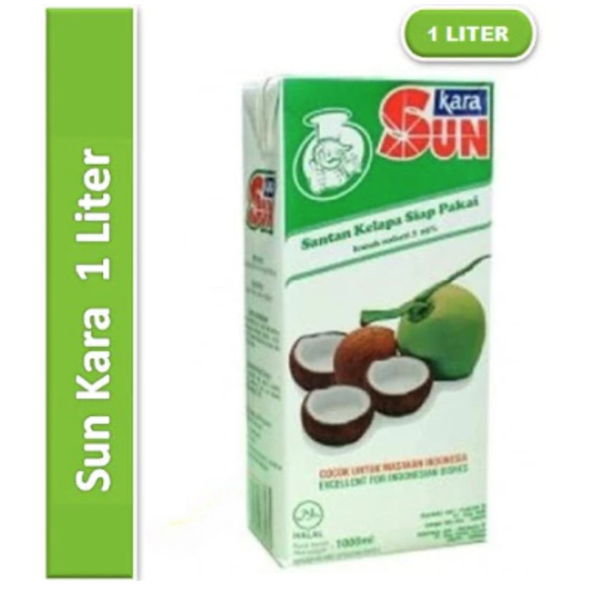 Sun Kara Instant Milk 1 Liter Ready-to-Use Coconut Milk 1000 ml ...