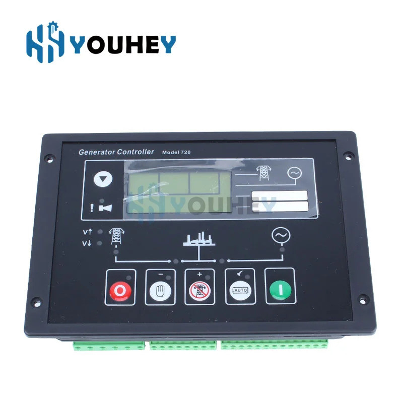 Deep Sea DSE720 Replace AMF Auto Start Diesel Generator Controller Module Alternator Control ...