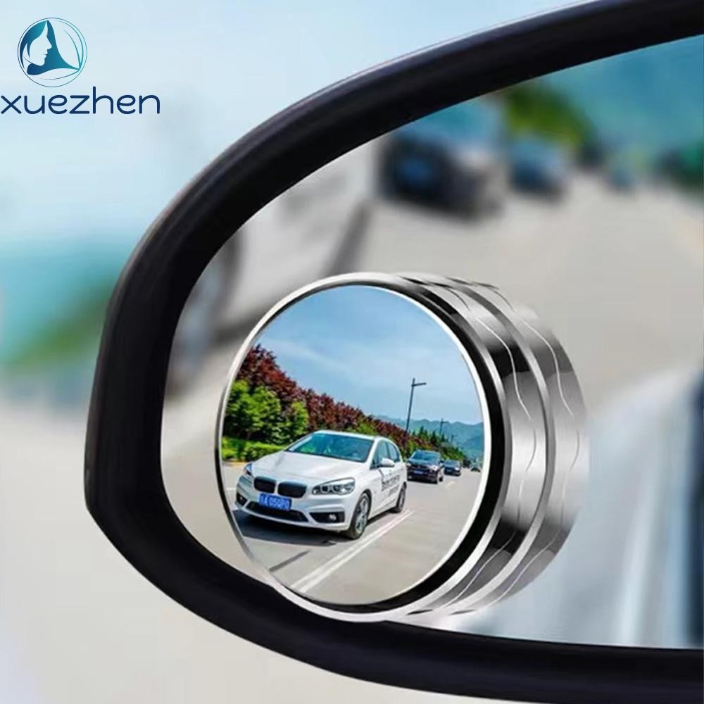 Automotive Blind Spot Mirror Stick on Round HD Glass Convex Rear View ...