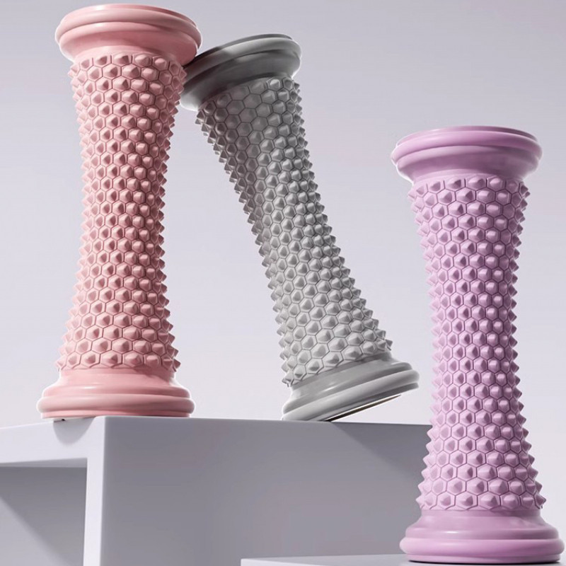 Yoga Fascia Stick Foot Massage Wheel Foot Fascia Dredging Roller ...