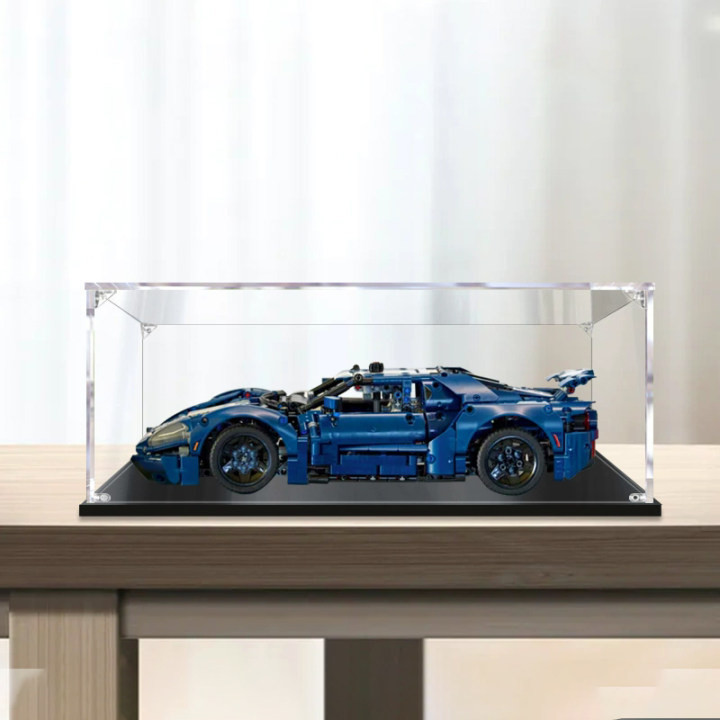 Display box Storage figure model LEGO 42154 Ford GT Mechanical Pieces ...