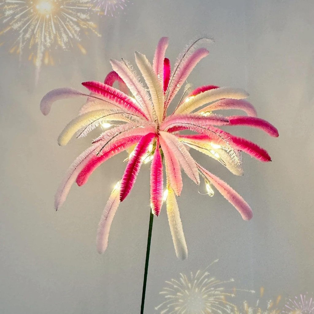 Fireworks Twist Stick DIY Set, DIY Colorful Firework Luminous Twisting ...