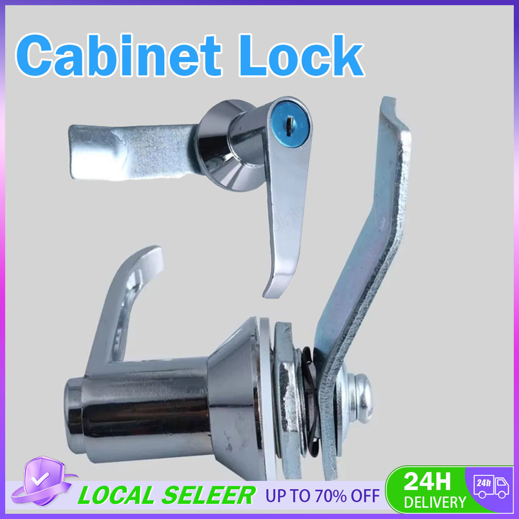 MS303-1 Metal cabinet lock With Key T Shape Rust Proof Aluminum Alloy ...