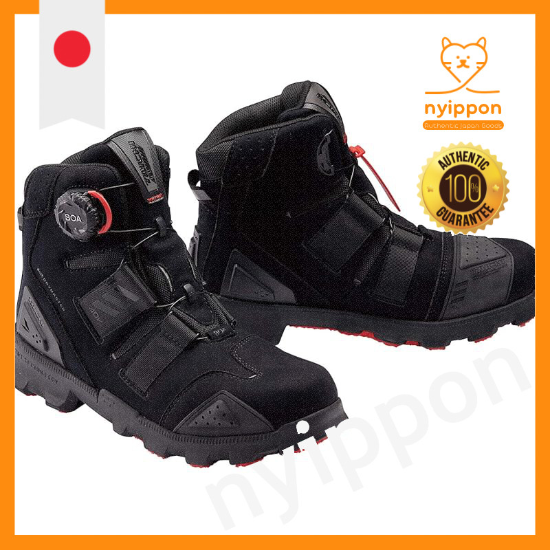 RS TAICHI Motorcycle Riding Shoes with Waterproof Protection, Built-in ...
