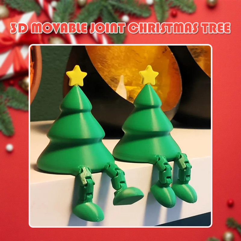 3D Print Figure Toy Christmas Design Multi-Articular Action Figures ...