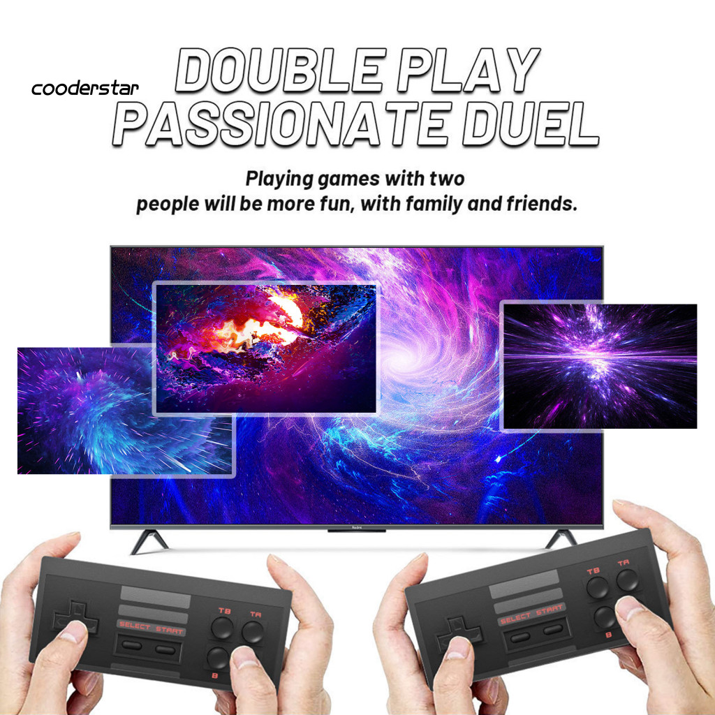COOD Game Controller Classic 8-bit Gaming System Retro Mini Game ...
