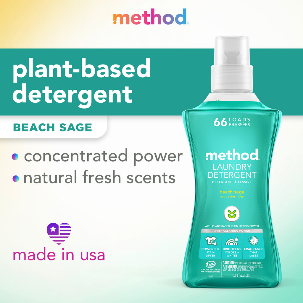 Method laundry detergent - assorted scents 1.58L (66 loads) | Shopee ...