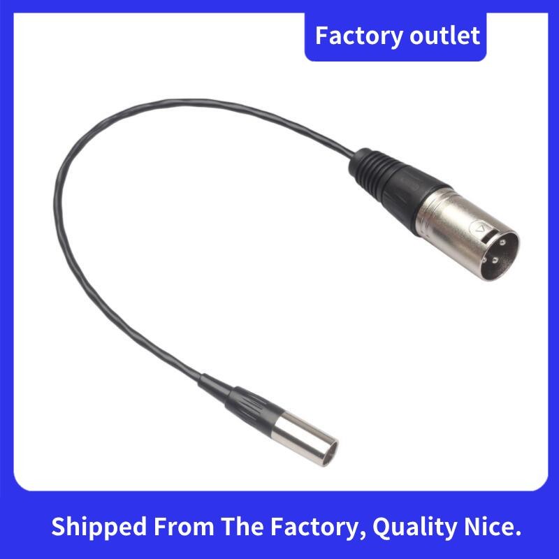 3 Pin Male to 3 Pin Male XLR Mini Plug Audio Cable XLR Male to Mini XLR ...