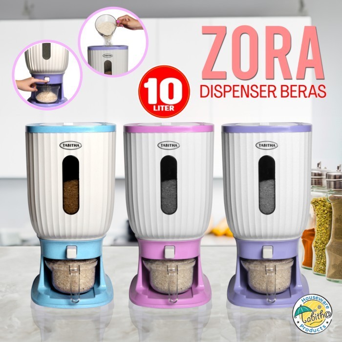 Tabitha Rice Dispenser 10 Kg / 10 Liter - Minimalist Aesthetic Rice ...