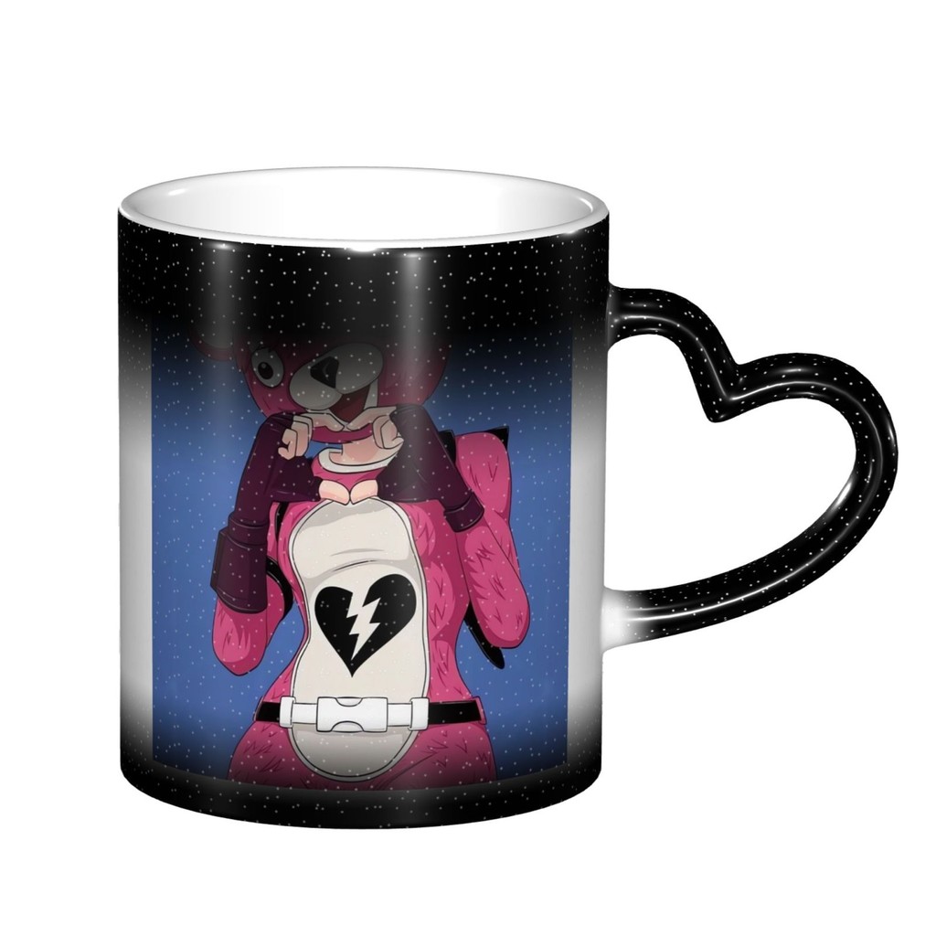 Fortnite Color Changing Mug Cute Water Cup Cartoon Enamel Mugs Creative ...