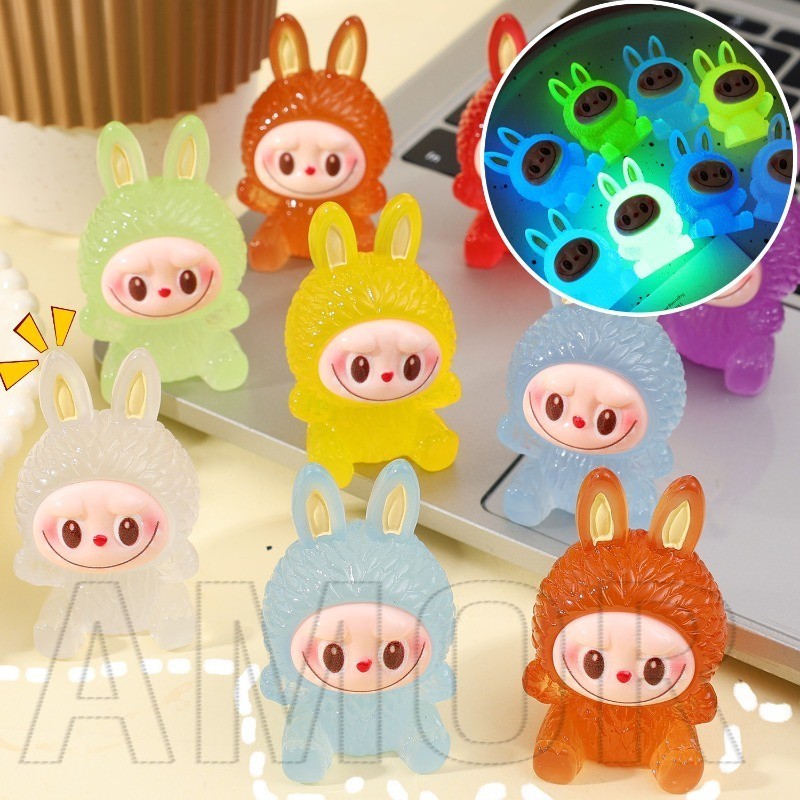 Mini Luminous Labubu Ornament - Cute, Cartoon Labubu Series - 3D ...