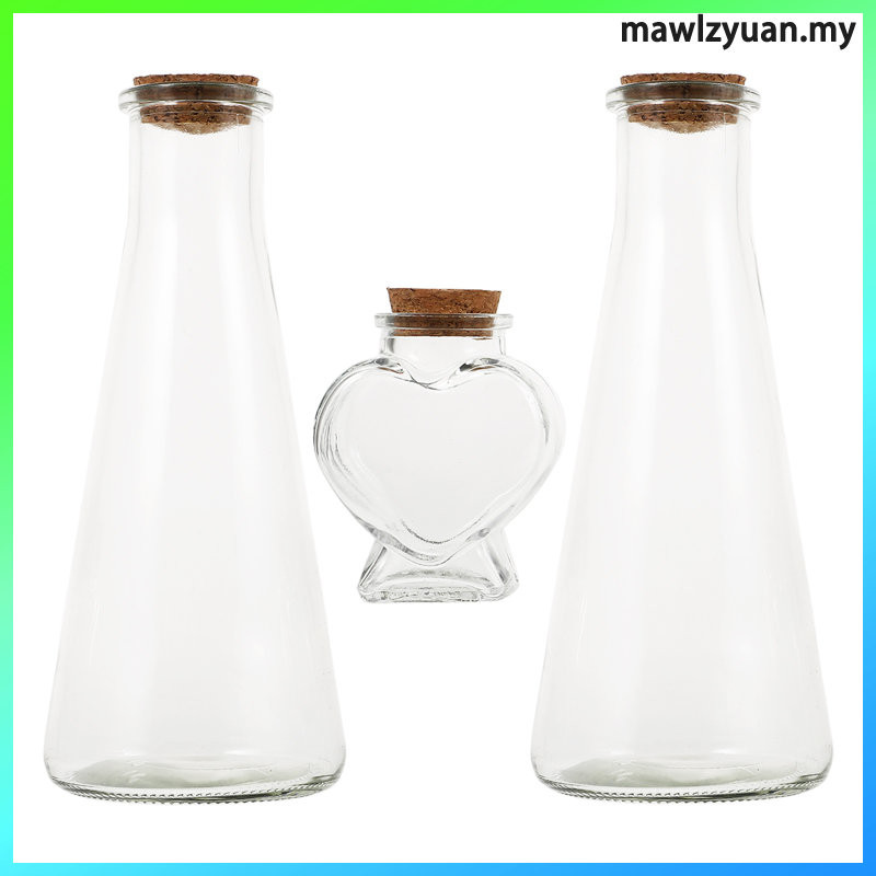 Wedding Sand Ceremony Bottle Clear Candy Jar Unity Ideas Jars Keepsake Drift Glass Container ...