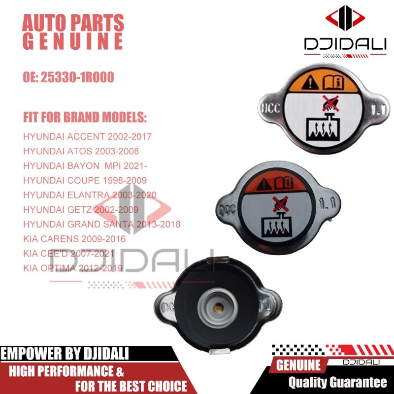 New Radiator Cap 25330-1R000 For Hyundai ACCENT BAYON COUPE ELANTRA ...