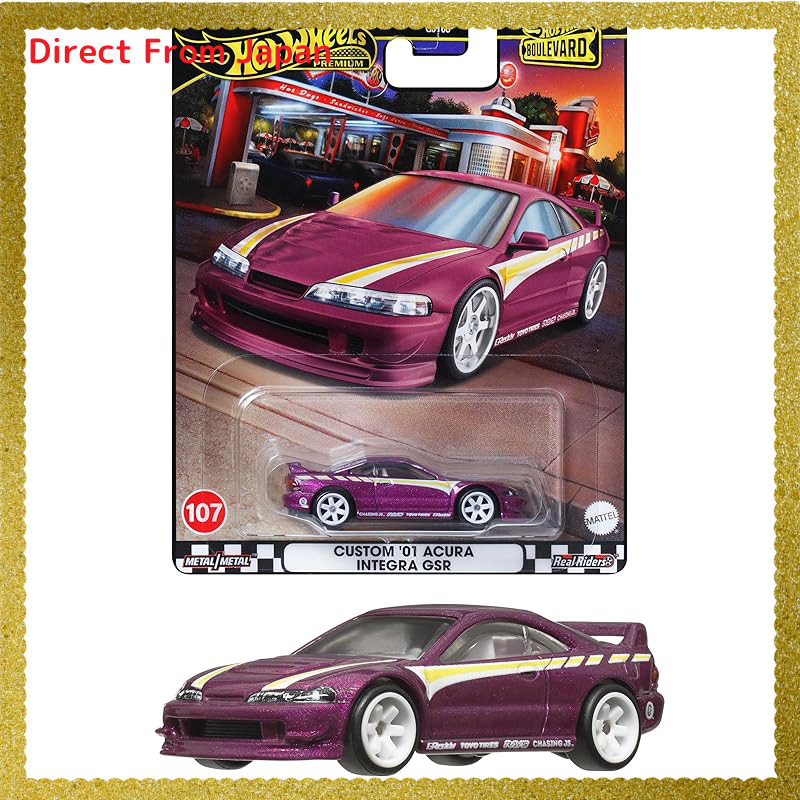Hot Wheels Boulevard Custom '01 Acura Integra GSR Toy Vehicle Mini Car ...