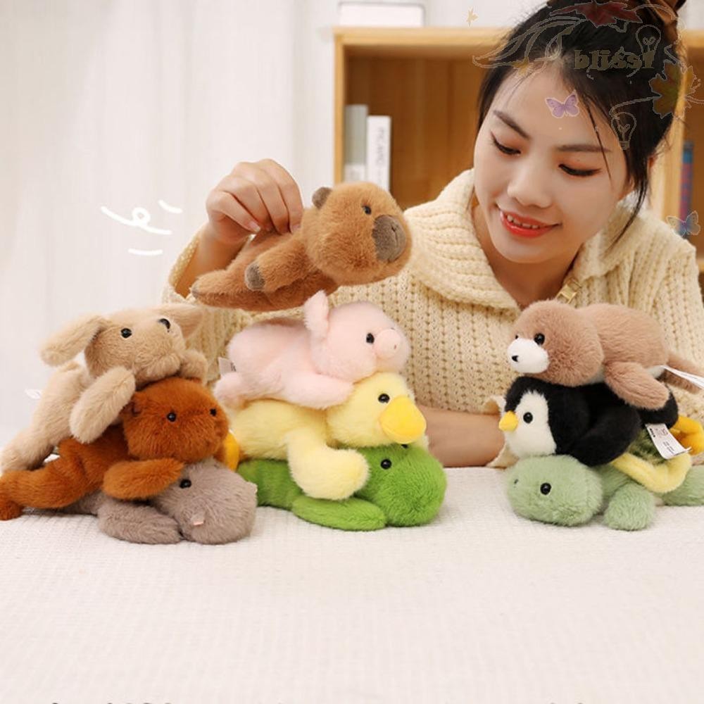 BLISS Simulation Animal Toy, Penguin Hippopotamus Capybara Plush Doll ...