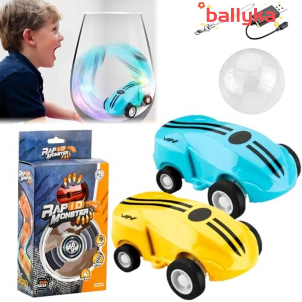 BALLYKA Mini Racer, Flash Spin 360° Stunt Rotation Flip Racers Rc Car ...