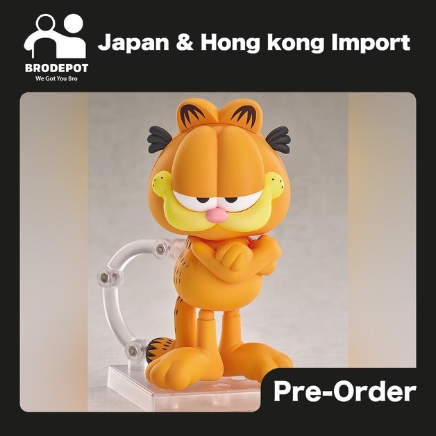 [Pre-order:2025-09] Good Smile Company Nendoroid Garfield | Shopee Malaysia