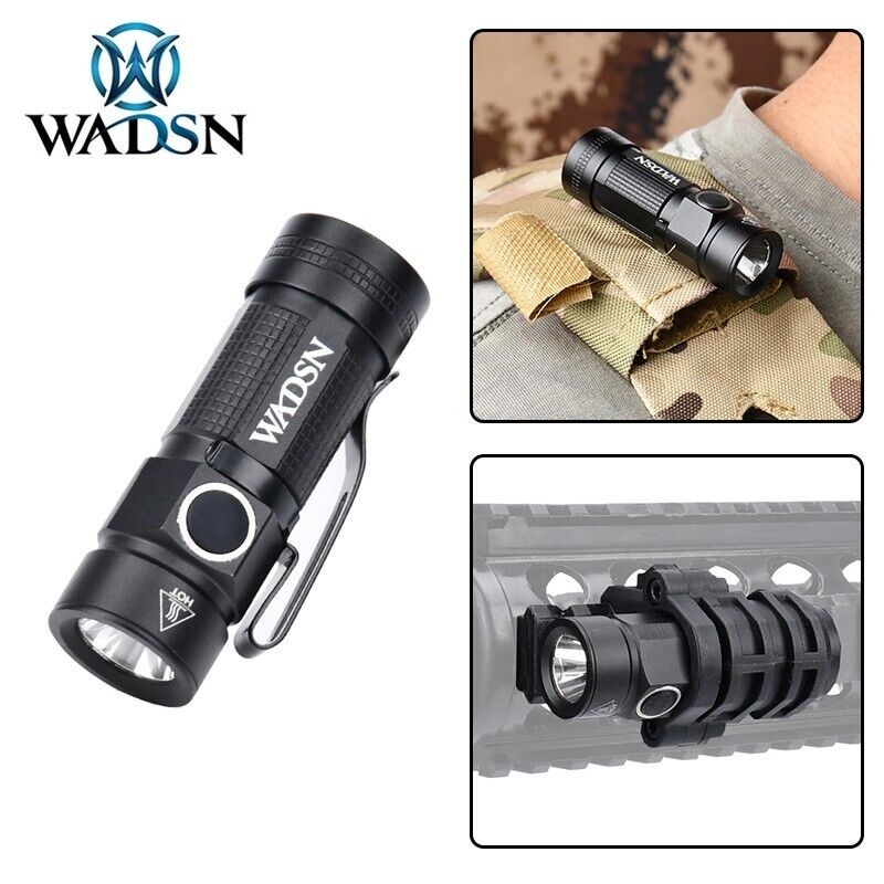 WADSN Tactical Helmet Strobe Light Hunting Scout Flashlight Helmet ...