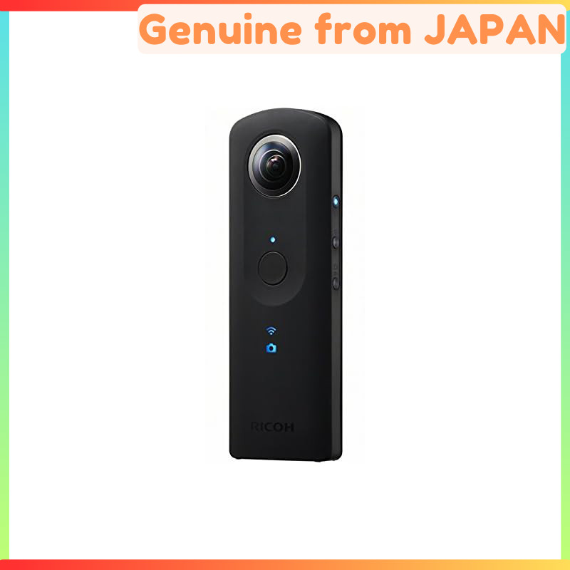 RICOH THETA S Black 360-Degree Spherical Camera 360° Full HD 30fps ...